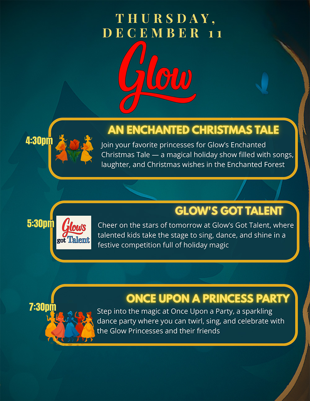 Glow Stage and Special Events | Glow Edmonton | Indoor Christmas Light ...