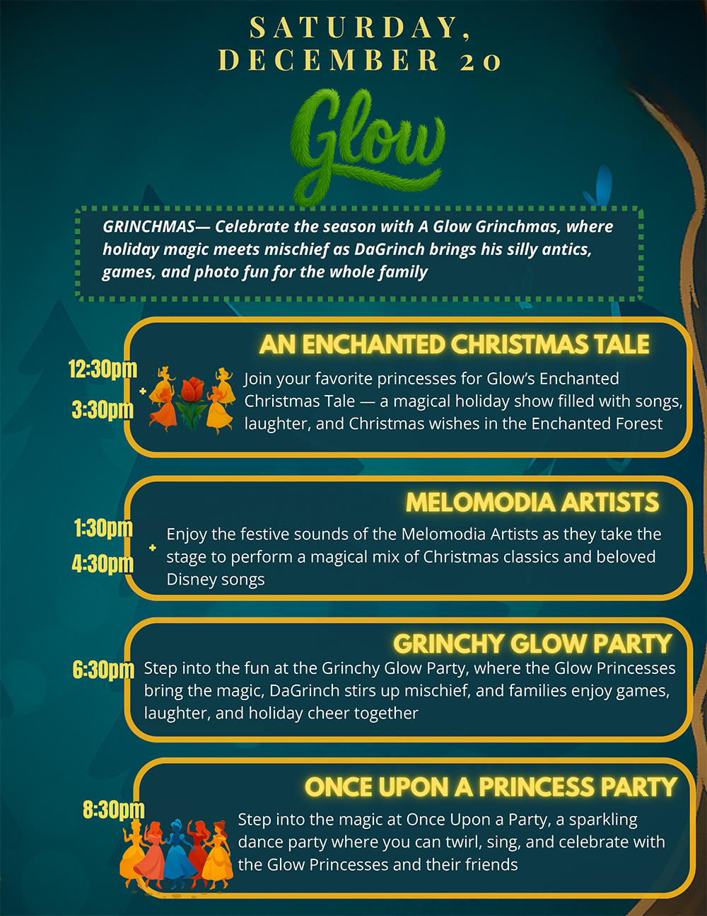 Glow Stage and Special Events | Glow Edmonton | Indoor Christmas Light ...