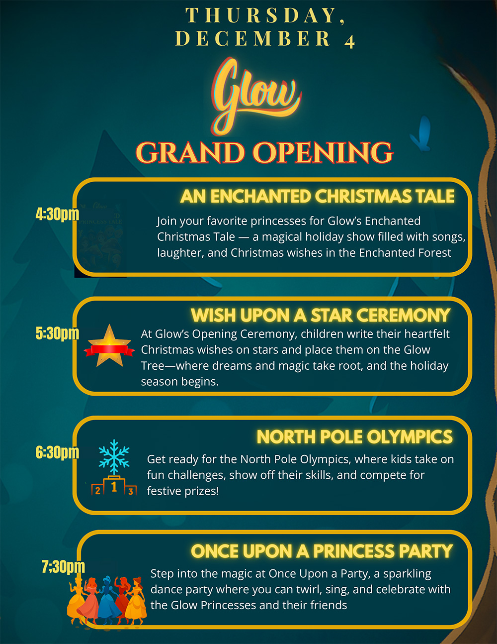 Glow Stage and Special Events | Glow Edmonton | Indoor Christmas Light ...